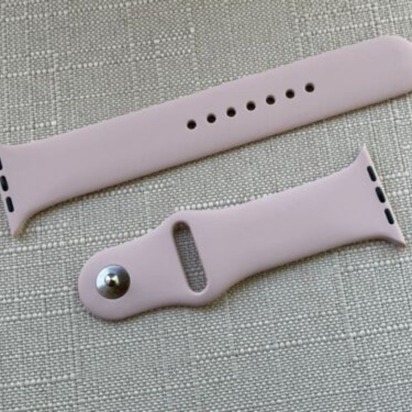 Wearables | Replacment Strap For Iwatch Pink Sport Rubber Band Strap ...